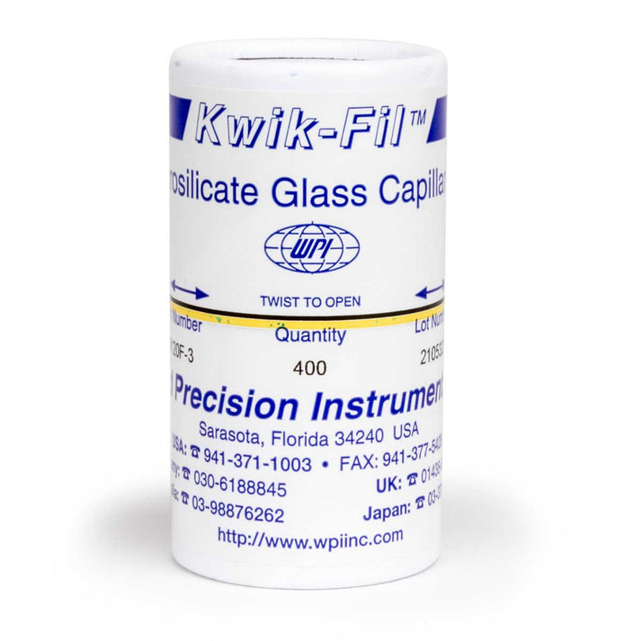 Thin Wall Glass Capillaries for Research Micropipette Electrodes