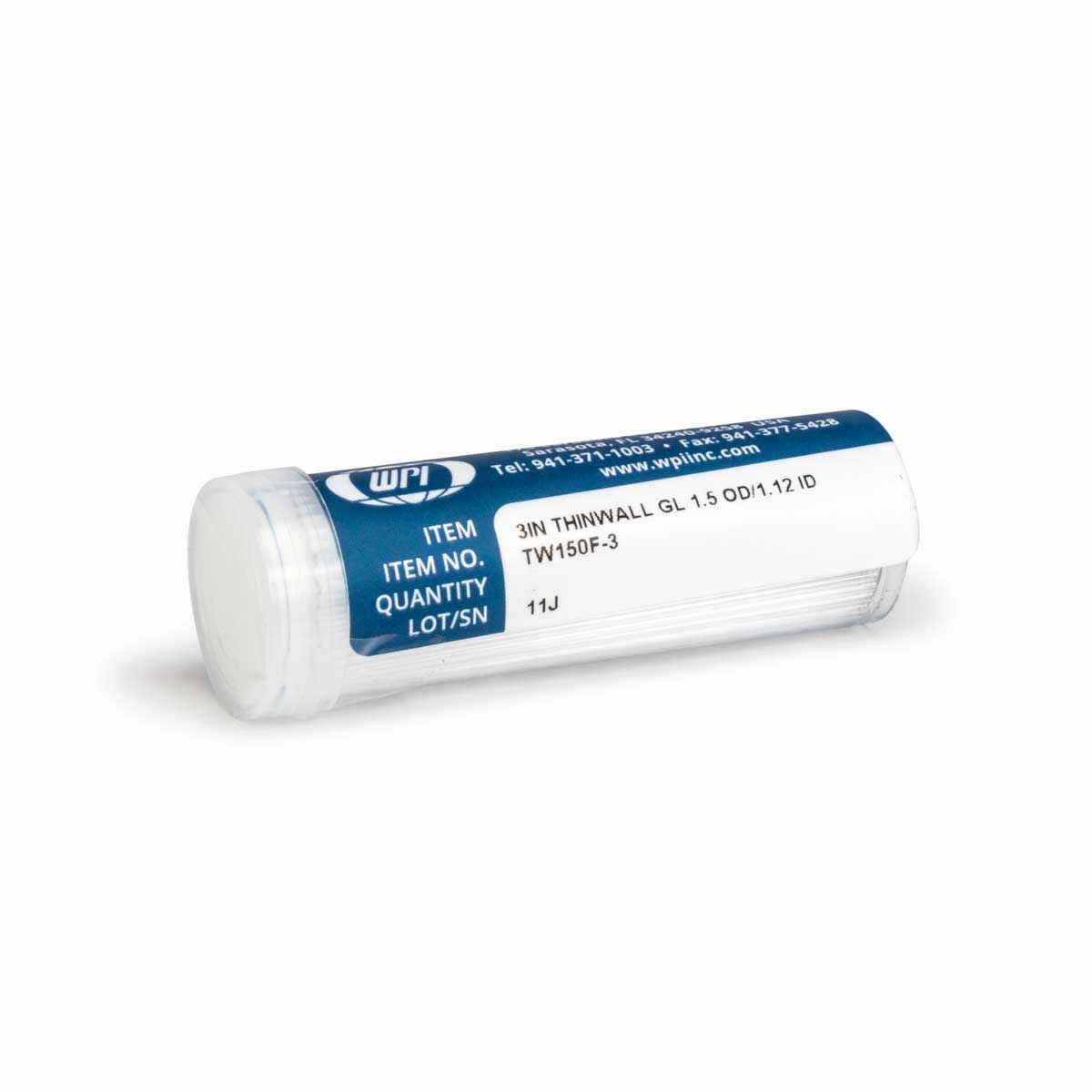 Thin Wall Glass Capillaries for Research Micropipette Electrodes